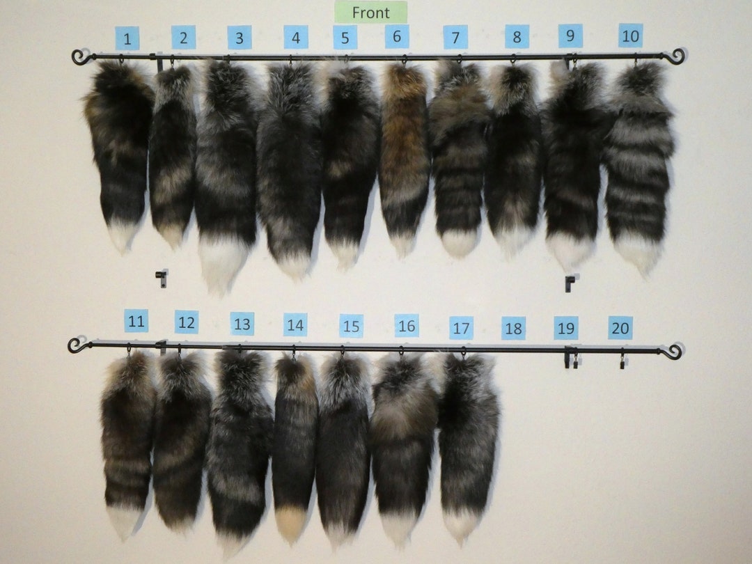 Eco Friendly Cross Fox Tails - Etsy