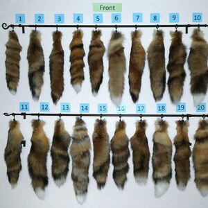 Eco Friendly Red Fox Tails - Etsy