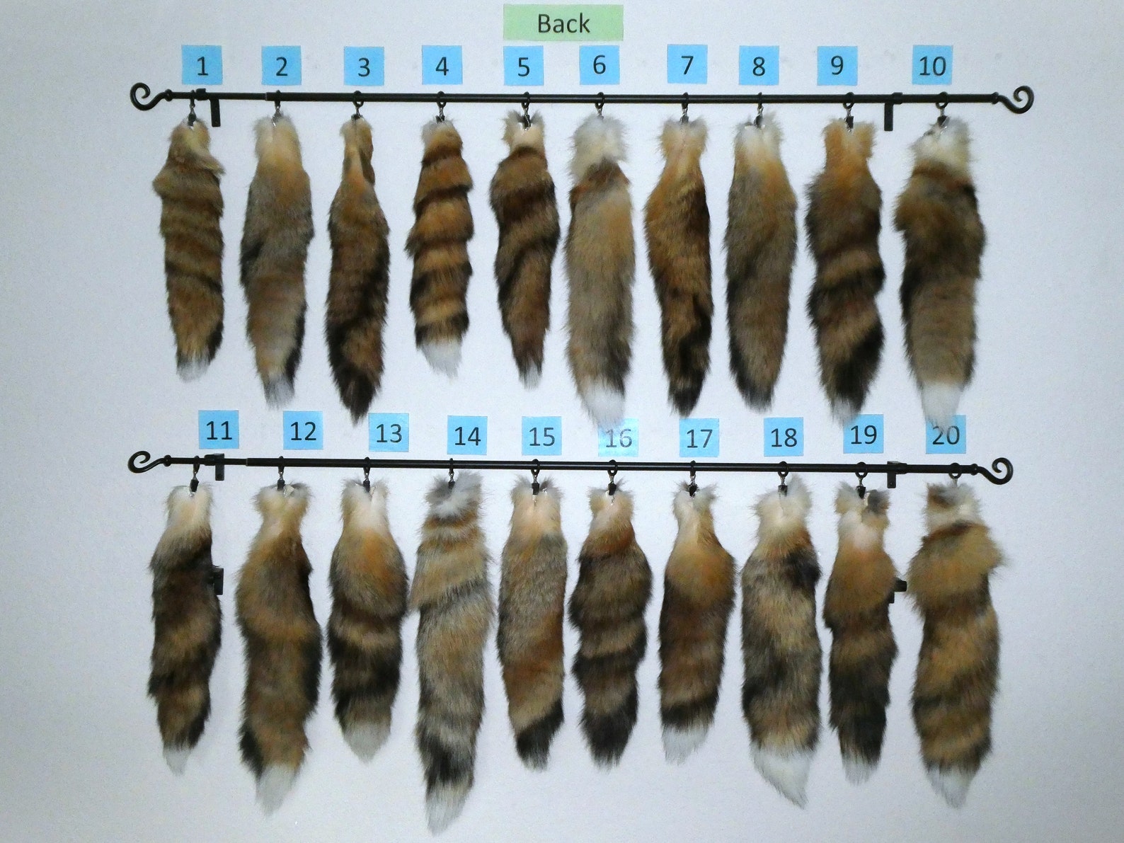 Eco Friendly Red Fox Tails - Etsy