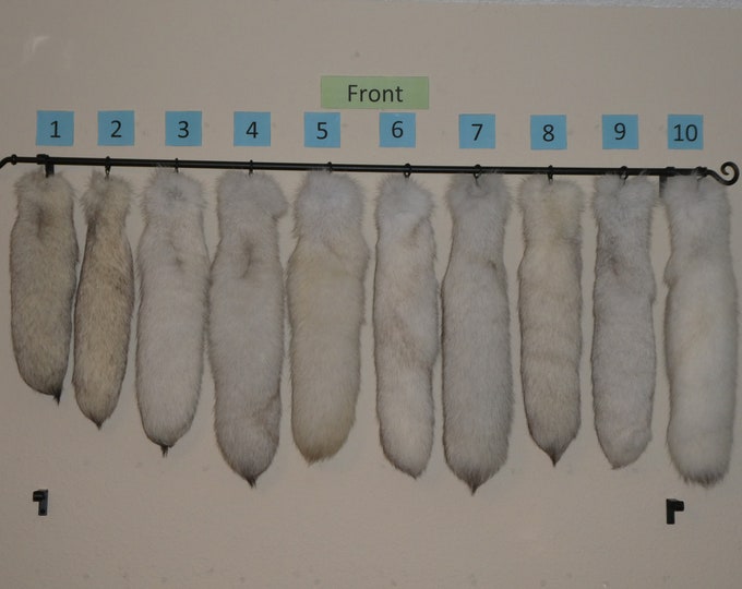 Eco Friendly Blue Fox Tails - Etsy