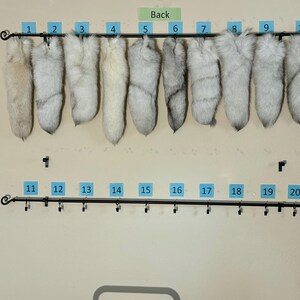 Eco Friendly Blue Fox Tails - Etsy