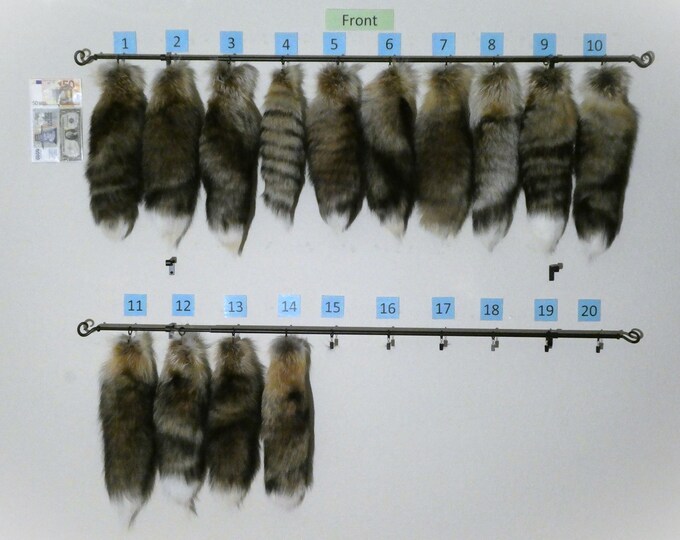 Eco-friendly Golden Red Fox Tails super Rare - Etsy