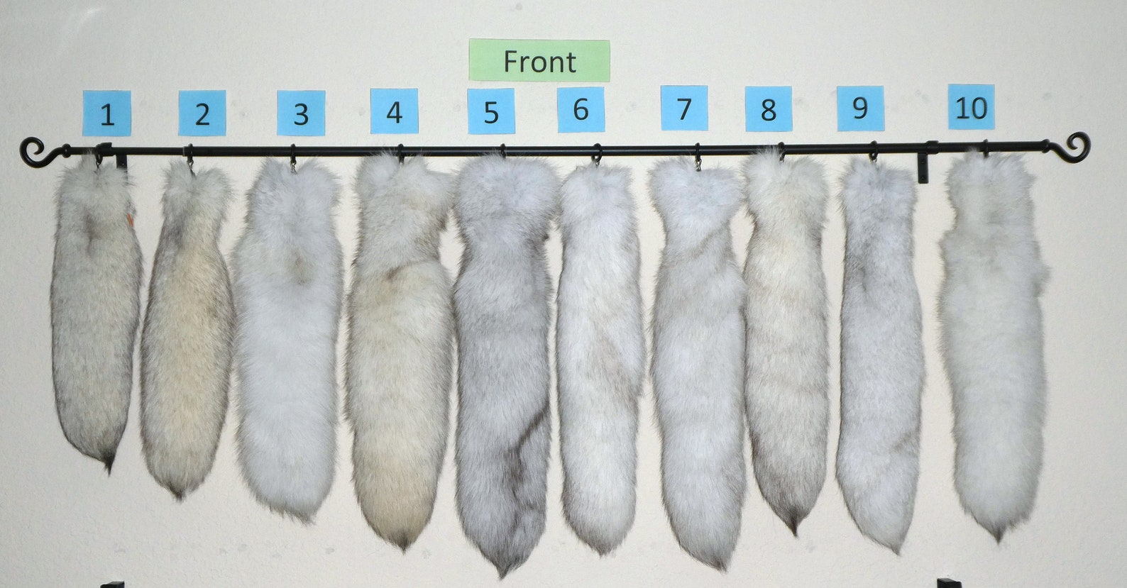 Eco Friendly Blue Fox Tails - Etsy