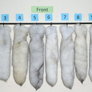 Eco Friendly Blue Fox Tails - Etsy