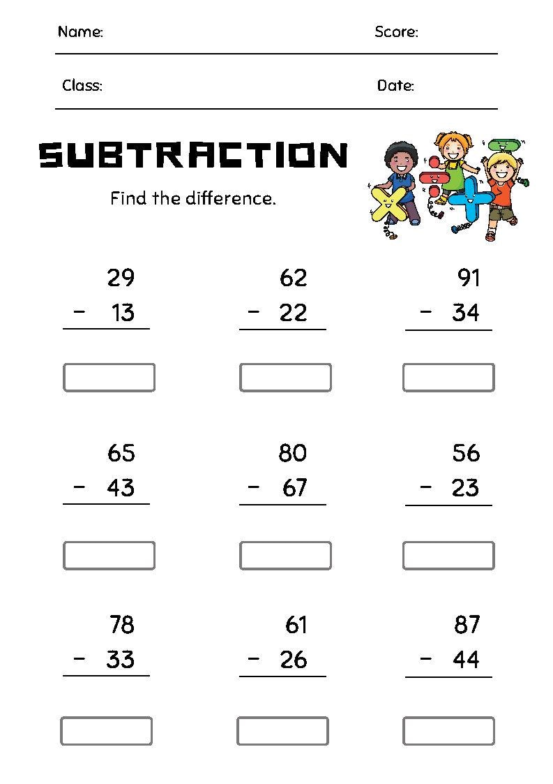 Math Activity Worksheets Ages 2 - 5 - Etsy