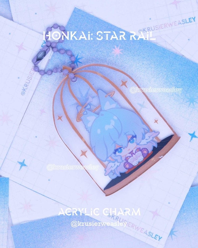 HSR | Keychain | Honkai Star Rail | Phainon | Mydeimos - Etsy