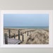 Cape Cod Beach Dune Walkway Photo // Nautical Landscape // Scusset ...
