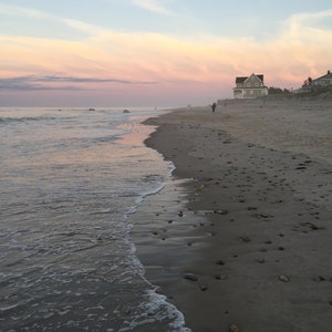 Rexhame Beach Sunset Photograph Marshfield MA Coastal | Etsy