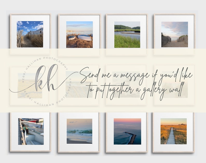 Wellfleet Beachcomber Beach Fence, Living Room Wall Decor, Large Beach ...