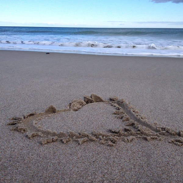 Sand Writing - Etsy
