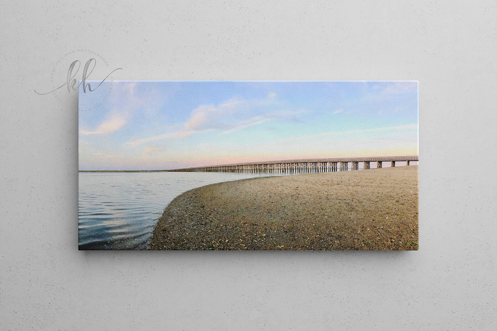 Powder Point Bridge Panoramic // Duxbury Beach Photograph // Nautical ...