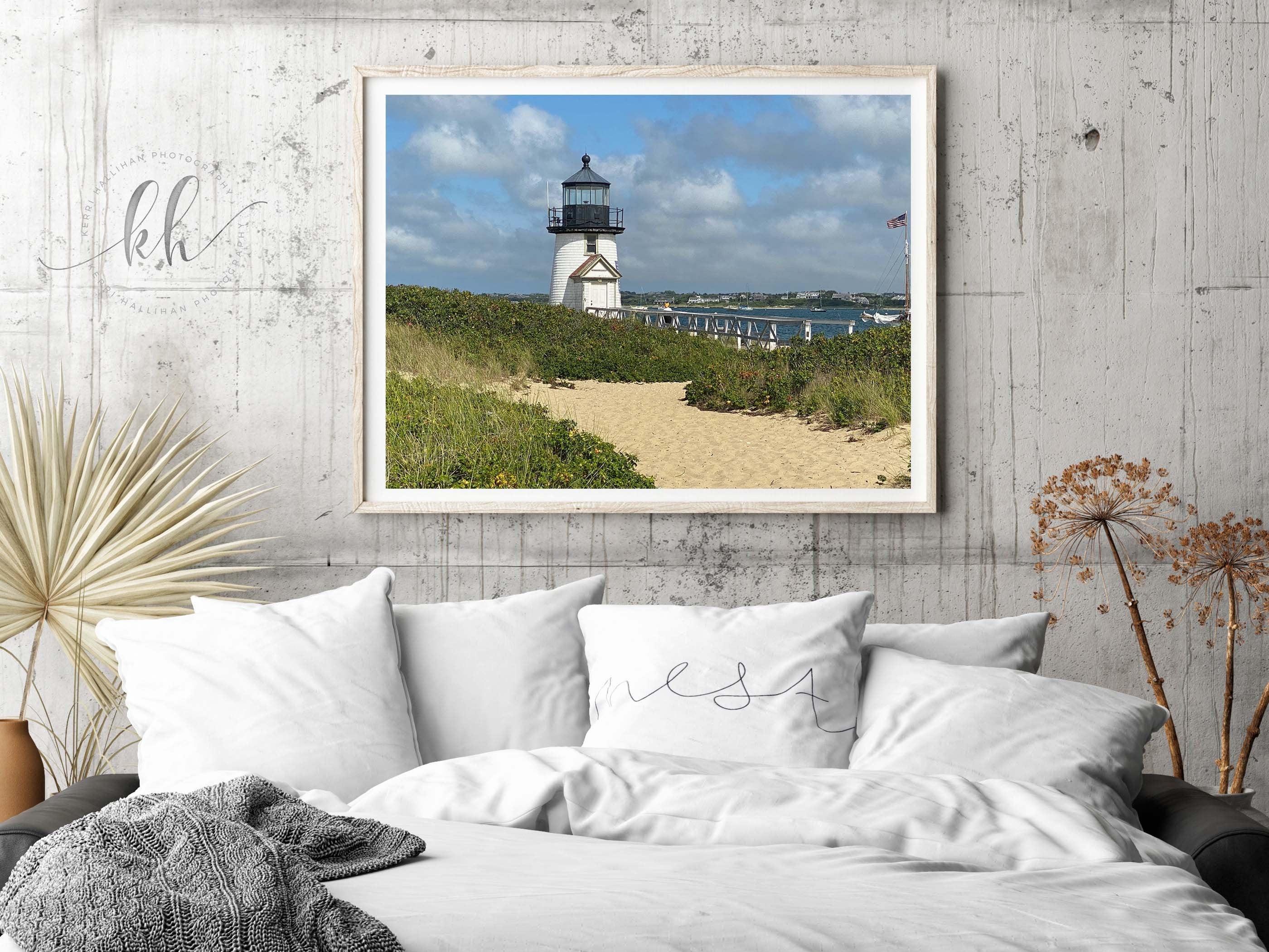 Brant Point Lighthouse Photograph // Nantucket, MA // Nautical Wall Art ...