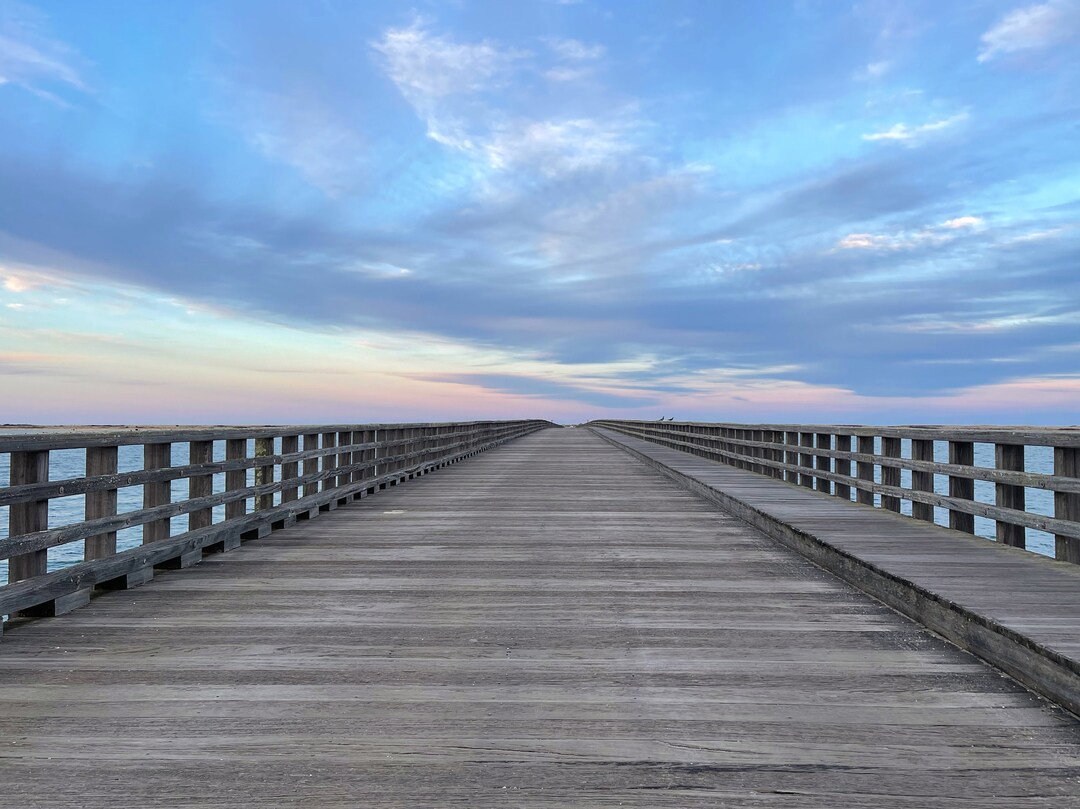 Powderpoint Bridge Photograph // Canvas Print // Duxbury // Nautical ...