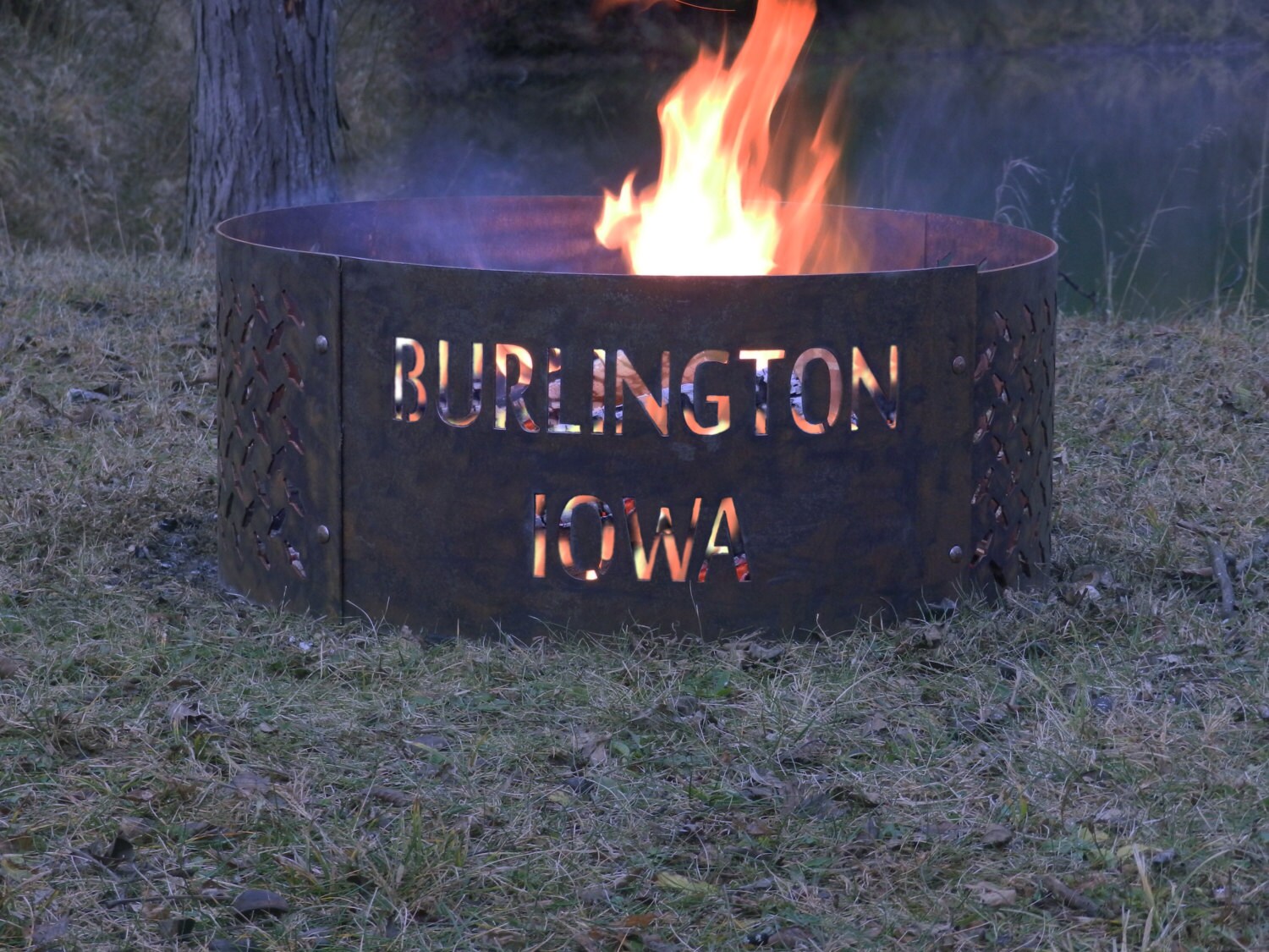Fire Ring Fire Pit Personalized Portable Boating/water | Etsy