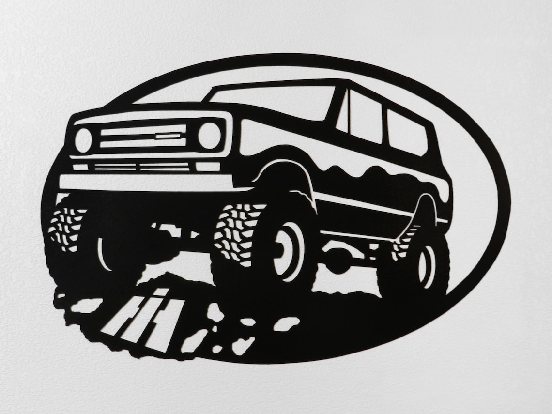 International Scout II Metal Wall Art - Etsy