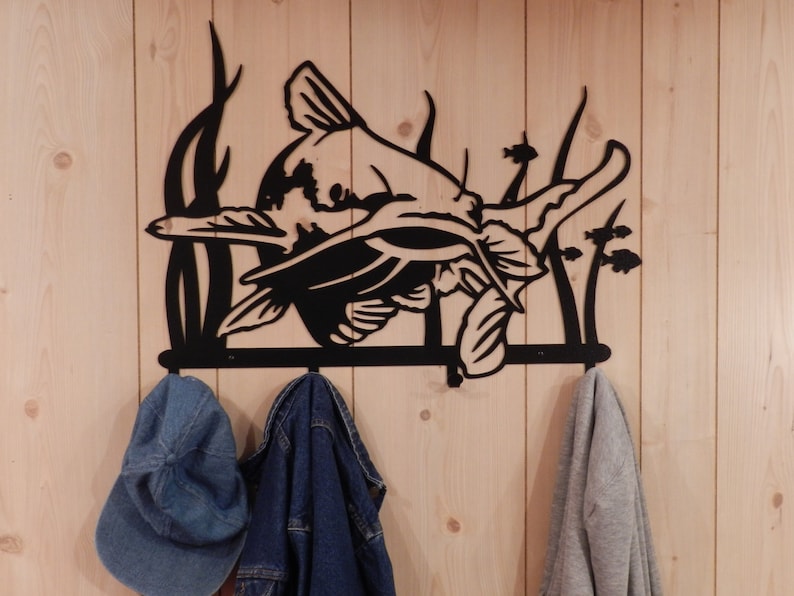 Catfish Coat Rack | Etsy