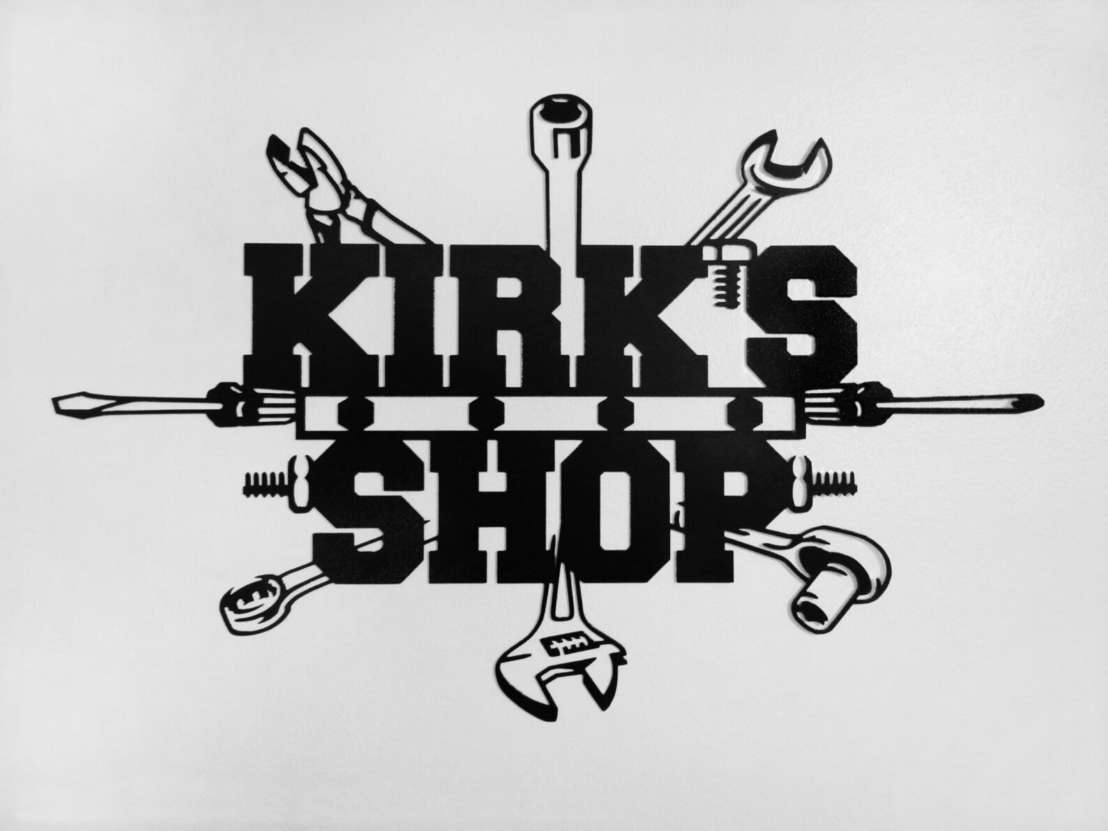 Personalized Repair Shop Sign Metal Wall Art - Etsy