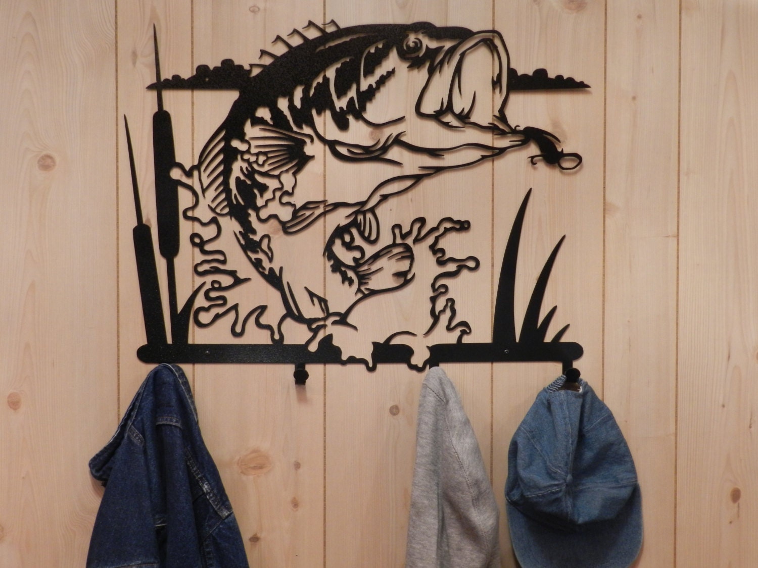 Bass Coat Rack Etsy