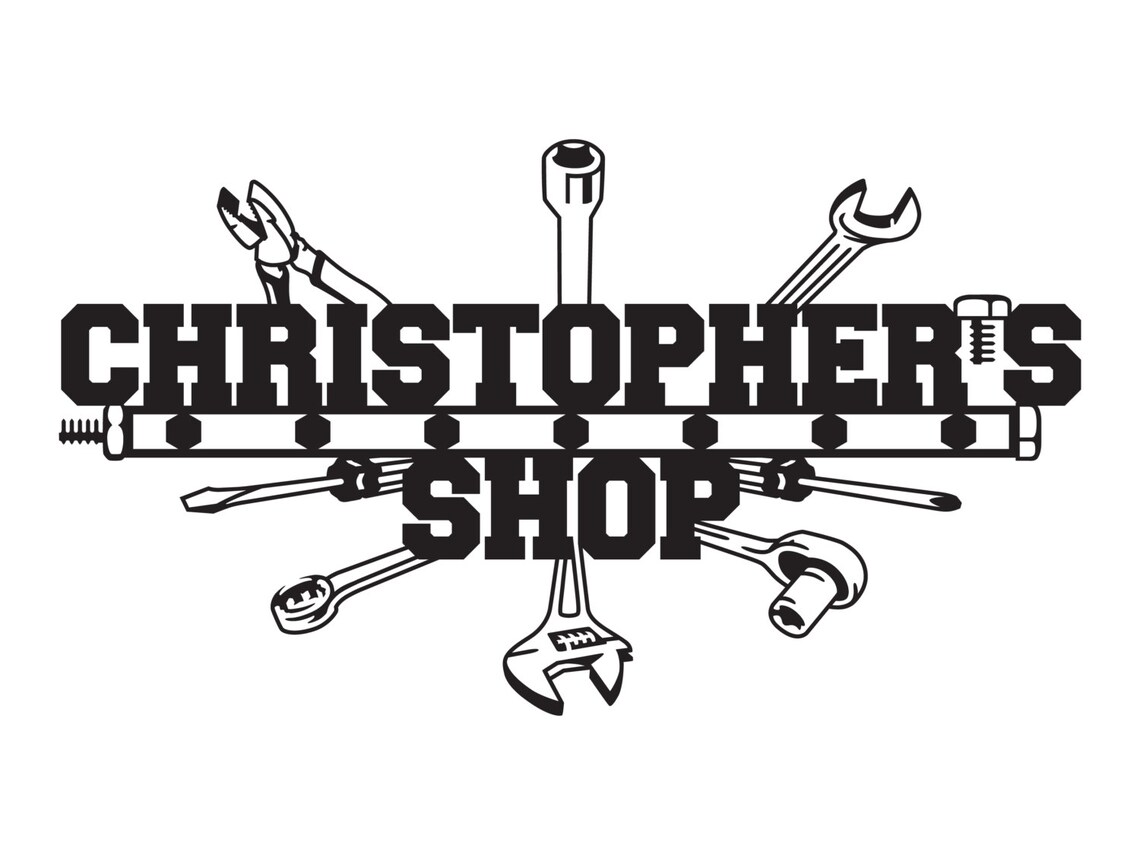 Personalized Repair Shop Sign Metal Wall Art - Etsy