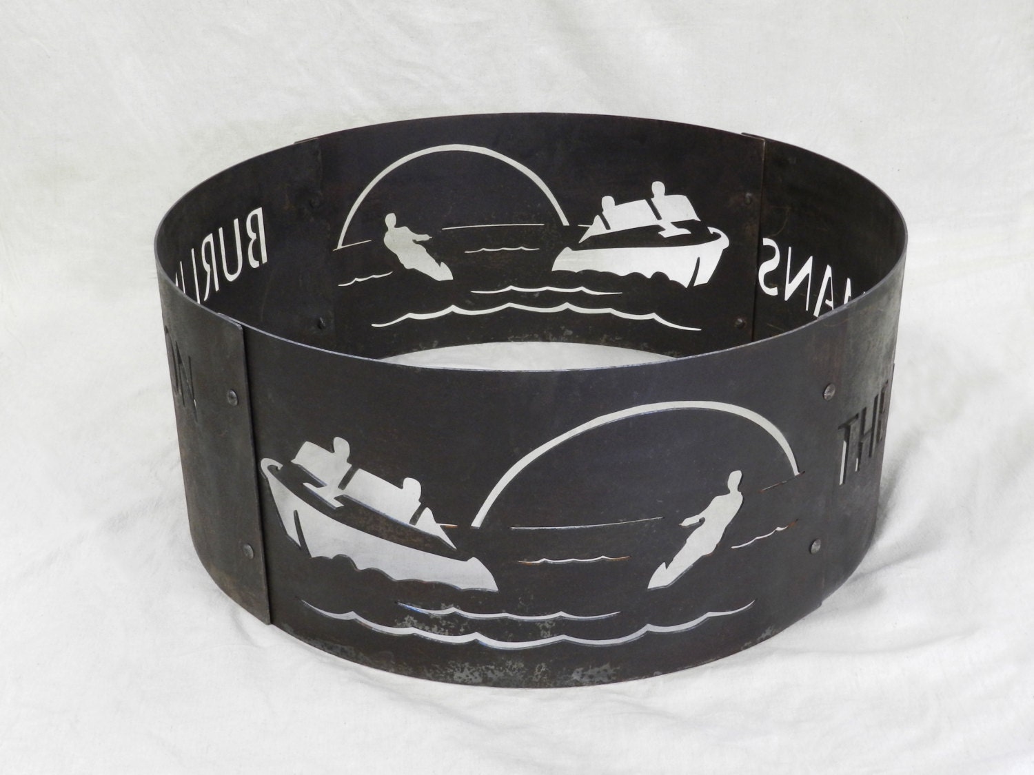 Fire Ring Fire Pit Personalized Portable Boating/water - Etsy