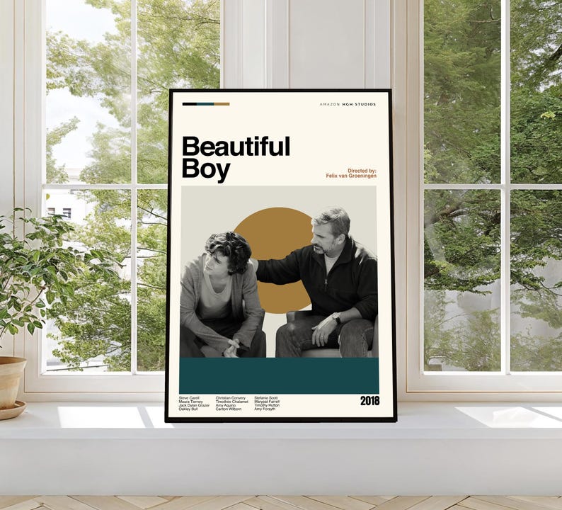 Beautiful Boy Poster - Movie Poster - Midcentury Modern Art ...