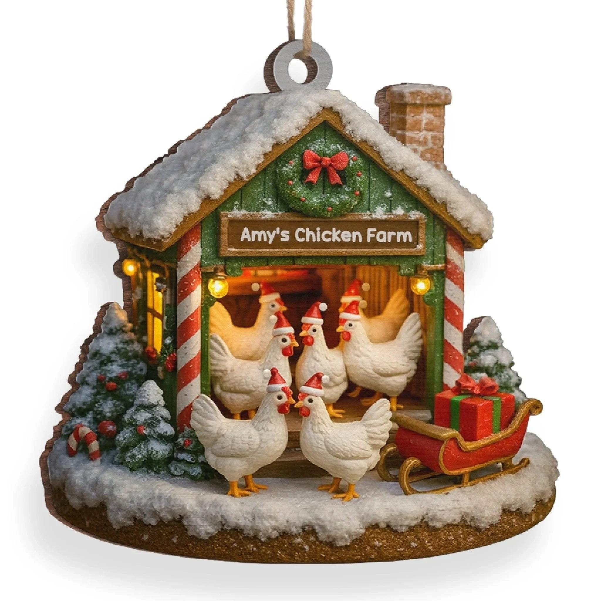 Growing Old Together Personalized Ornament – Santa Claus & Christmas ...