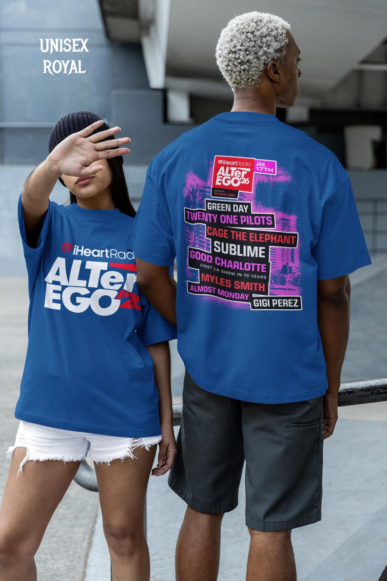 Alter EGO 2026 Shirt | Iheartradio Concert Merch | Alternative Rock ...