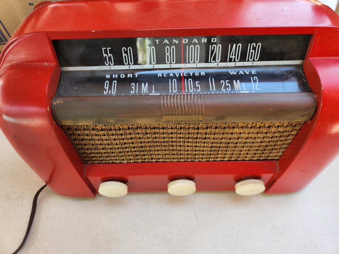 Vintage 1940's RCA Victor Radio / Shortwave Model 66X2- - Etsy Australia