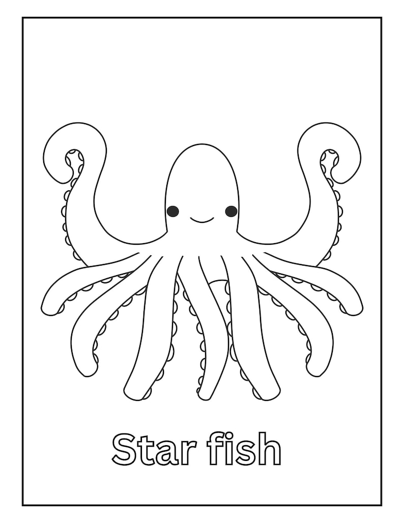 Kids Coloring Pages | 20 Fun Printable Sheets (PDF) - Etsy