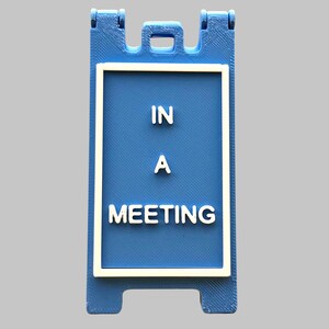 Customizable 3D Printed Desktop Sign - Office Status Indicator - Etsy