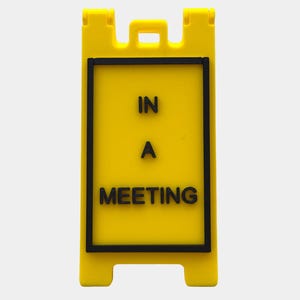 Customizable 3D Printed Desktop Sign - Office Status Indicator - Etsy
