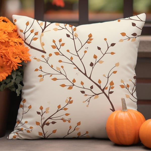 Elegant Fall Pillows - Etsy