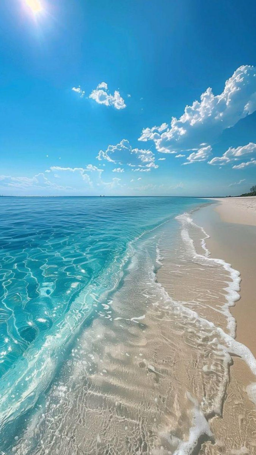 Minimalist Beach Digital Backgrounds Tropical Summer Aesthetic for ...