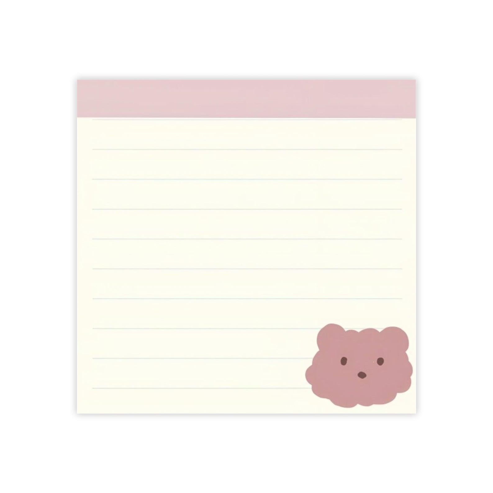 Cute Bear Post-it® Note Pads for Organization, Gifts for Students ...