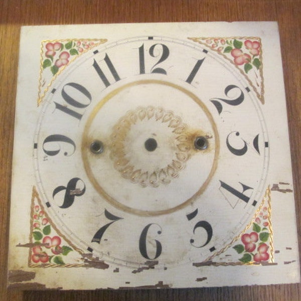 Antique Clock Face - Etsy