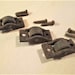 Antique Trunk Casters Rollers Victorian Vintage Cast Iron Repair ...