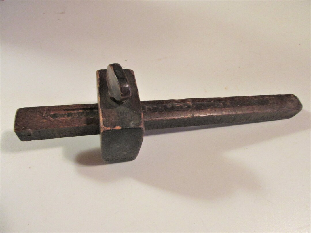 Antique Scribe 19th Century Charpenters Tool Woodworkers Marking Gauge ...