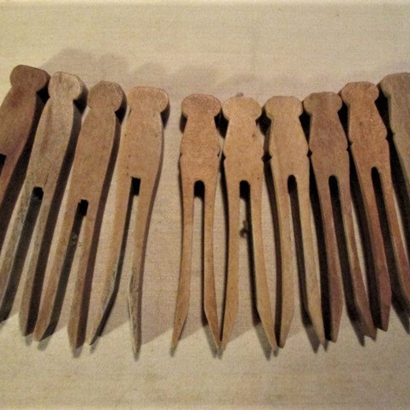 Antique Clothespins - Etsy
