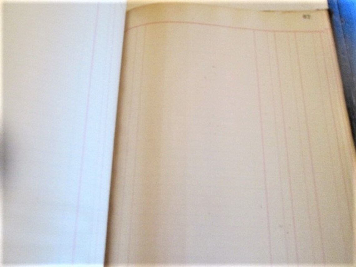 ONE Ledger Egg Seller and Cemetery Worker 1920 1921 L. H. - Etsy