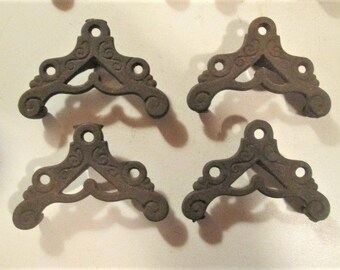 Antique Window Screen Corner Brackets Cast Iron Eastlake - Etsy