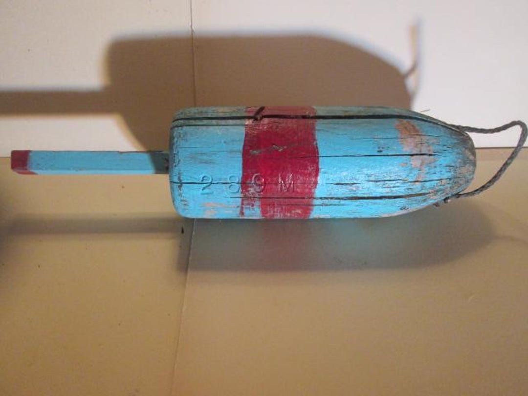 Genuine Vintage Buoy Old Blue Paint Maine or New Hampshire Bouy 9304 - Etsy