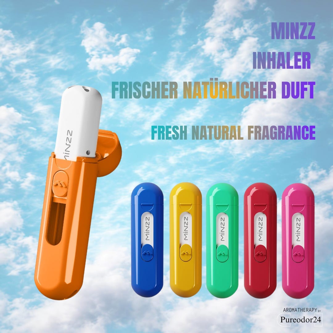 Thai Nasal Inhaler With Essential Oils | Aromatherapy Stick for Fatigue ...
