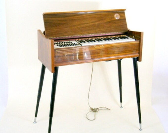 Electric Piano Organ Pin Leg Mid Century Music Instrument - Etsy