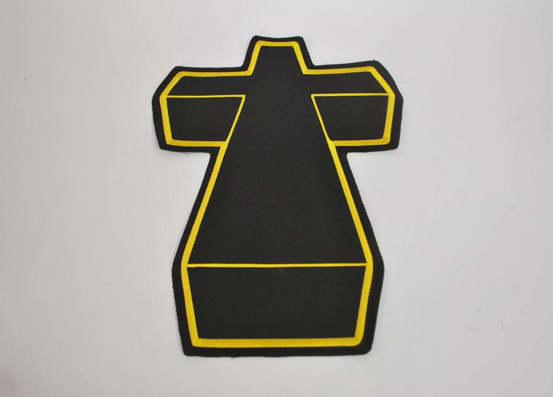Justice Cross Patch From Stress Video - Etsy