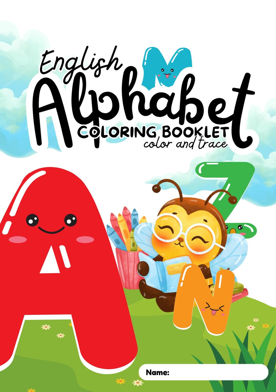 Children ABC Alphabet Book - Etsy