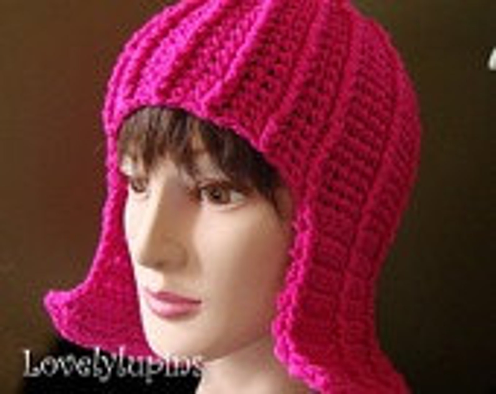 Crochet, Pattern, Hair Hat, Wig Hat, Crochet Pattern, Hat, Easy to Make ...