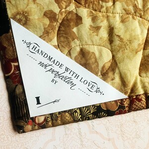 Printable Corner Quilt Labels: Handmade With Love DIY (digital Download ...