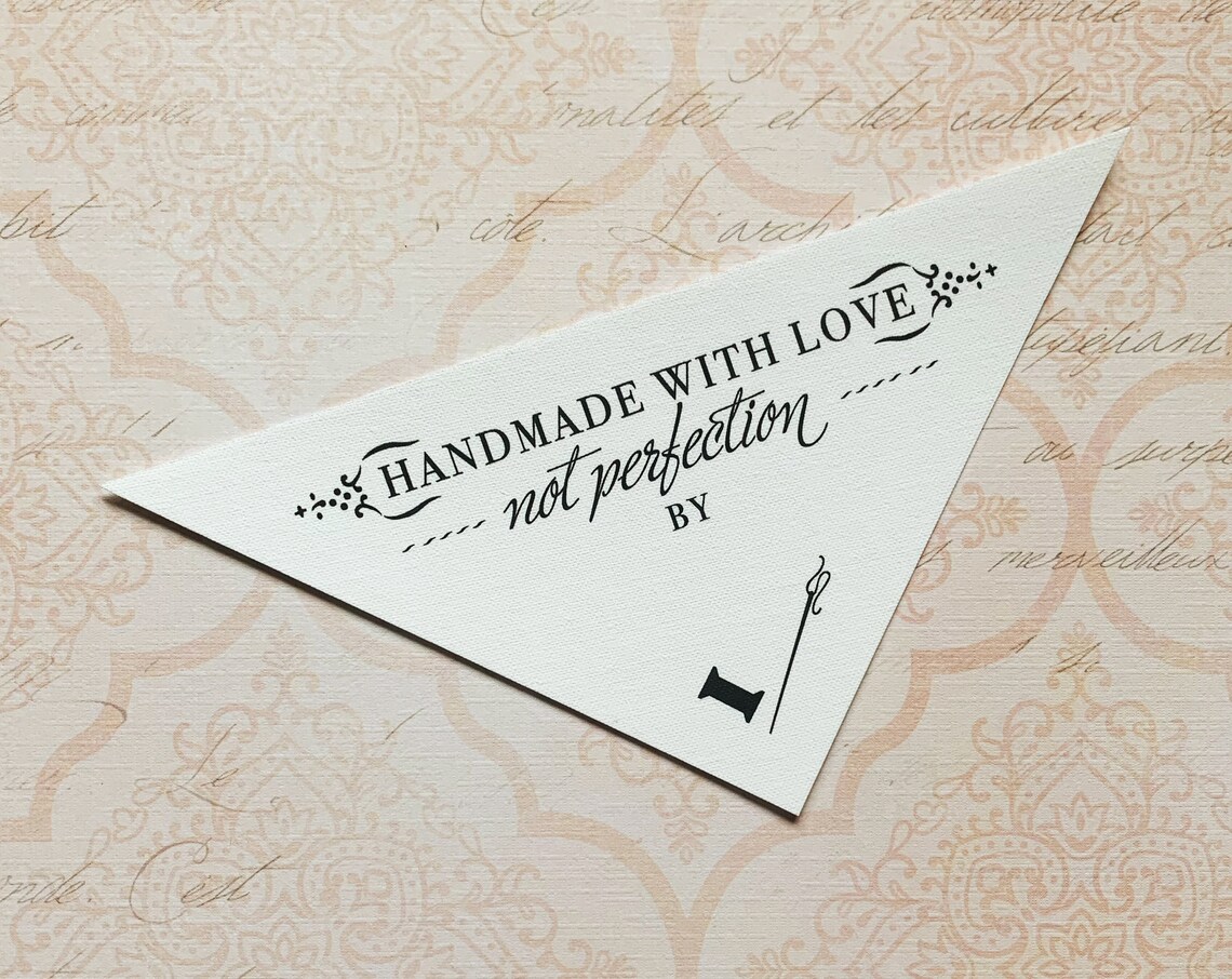 Personalized Corner Quilt Labels: Custom Fabric Sewing Labels, Set of 4 ...