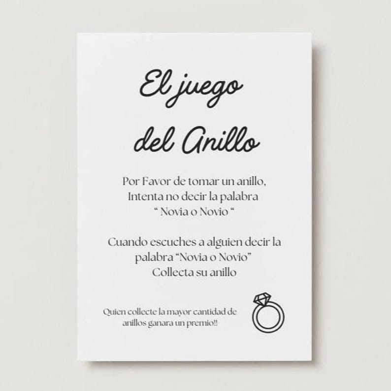 Couples Wedding Shower Games - Spanish Edition | Juegos Para Despedida ...
