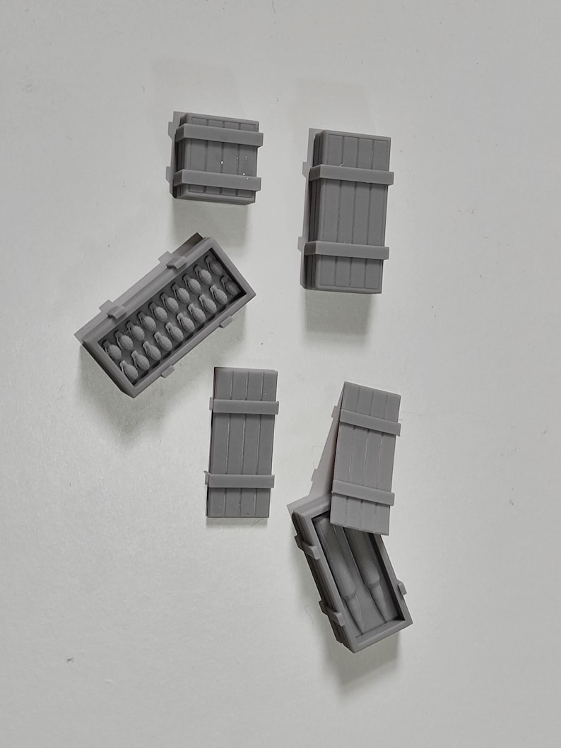 28mm 32mm Scale Wooden Ammo Crates Boxes - Etsy